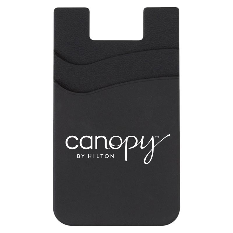 Custom Double Pocket Silicone Smart Wallet | WithLogos