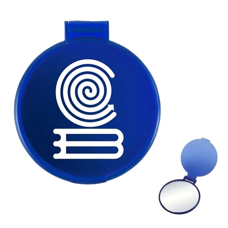Custom Printed Round Compact Mirror | WithLogos