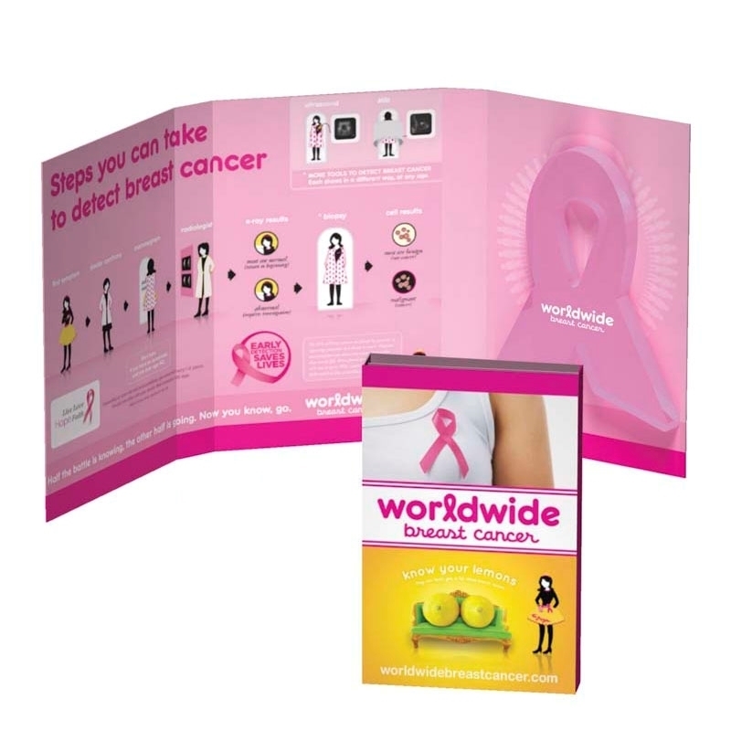 Awareness Booklet with Ribbon Mints | WithLogos