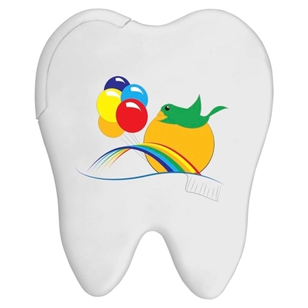 Personalized Tooth Credit Card Mints with Custom Logo | WithLogos
