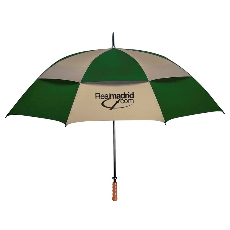 Custom 68" Arc Vented Windproof Umbrella | WithLogos