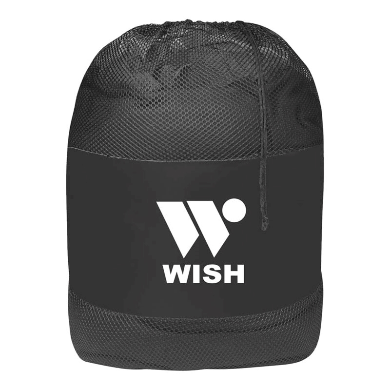 Customized Mesh Laundry Bag with Custom Imprint