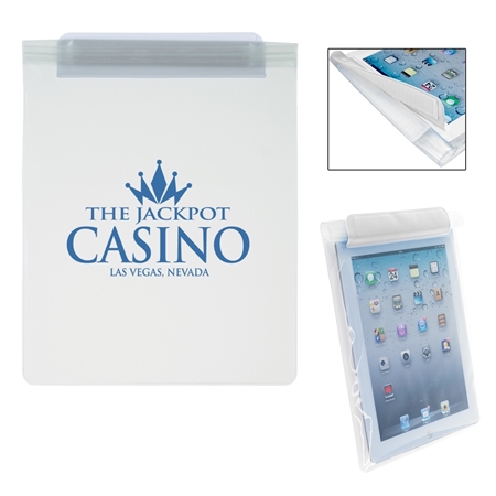 Custom Printed Waterproof Tablet Pouch | WithLogos