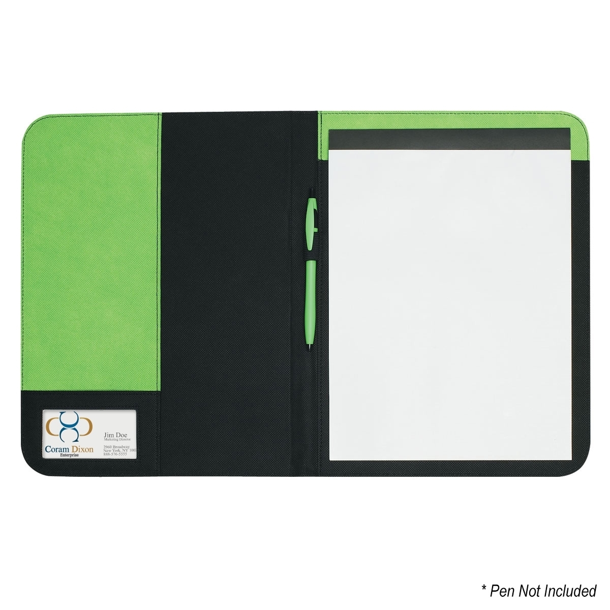 Personalized Non-Woven Large Padfolio | WithLogos