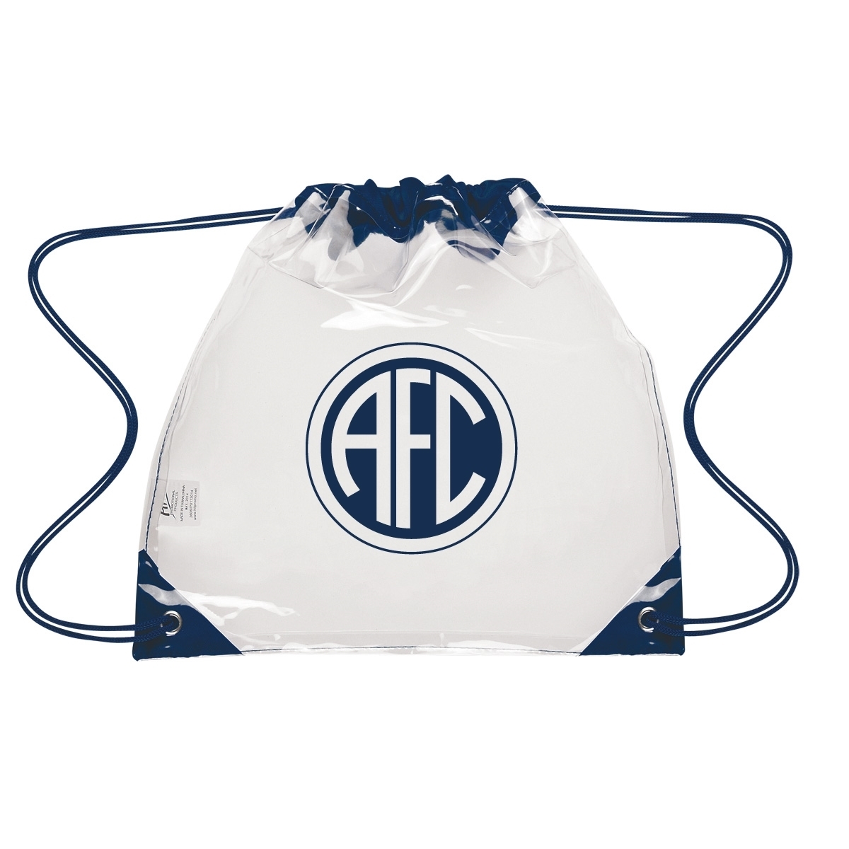 Custom Clear Drawstring Cinch Backpack | WithLogos