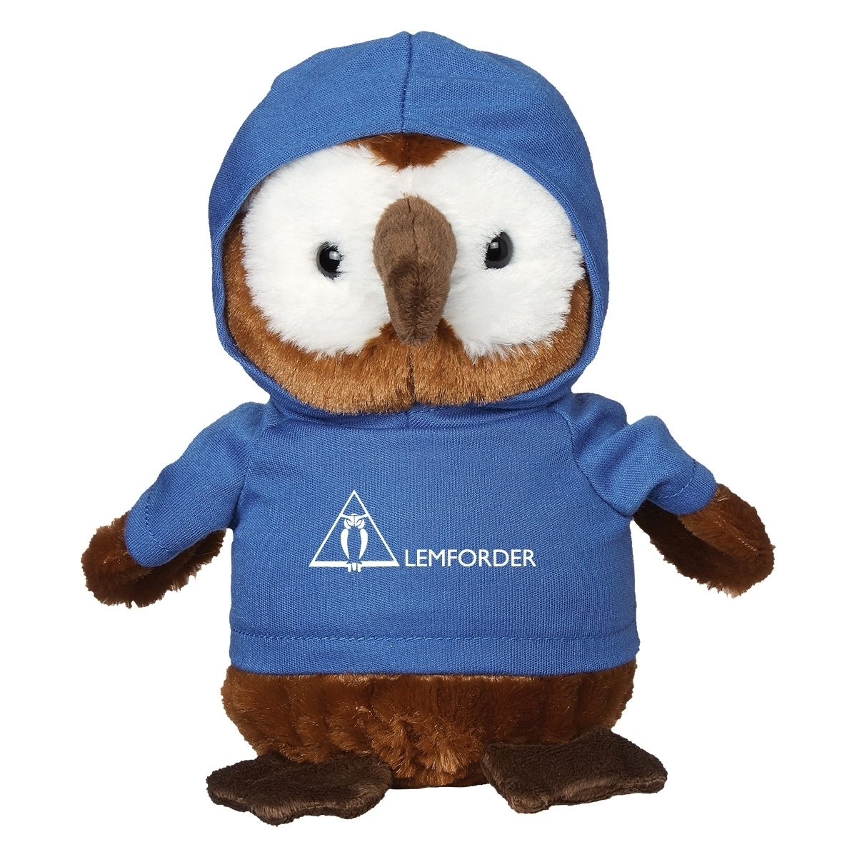 Custom 6" Hoot Owl Plush Animal | WithLogos