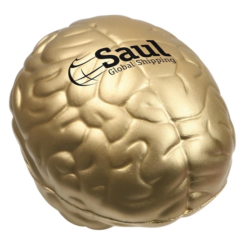Customized Brain Stress Ball with Custom Imprint | WithLogos