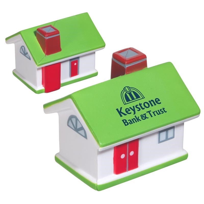Custom Printed House Stress Ball | WithLogos