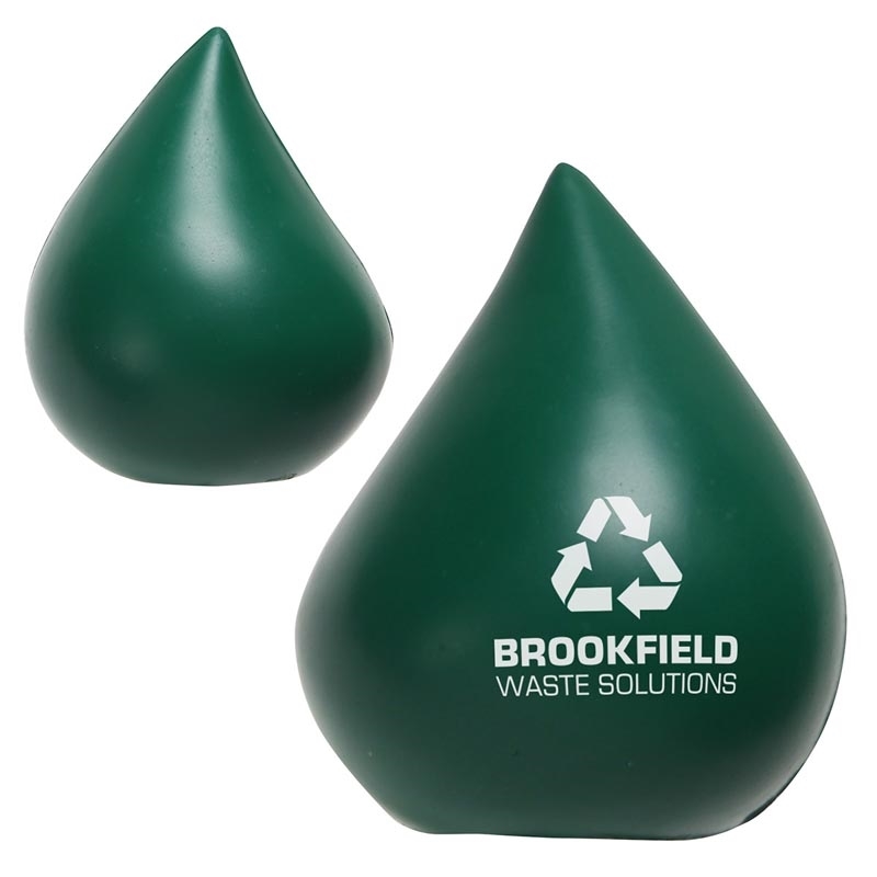 Custom Printed Droplet Stress Ball | WithLogos