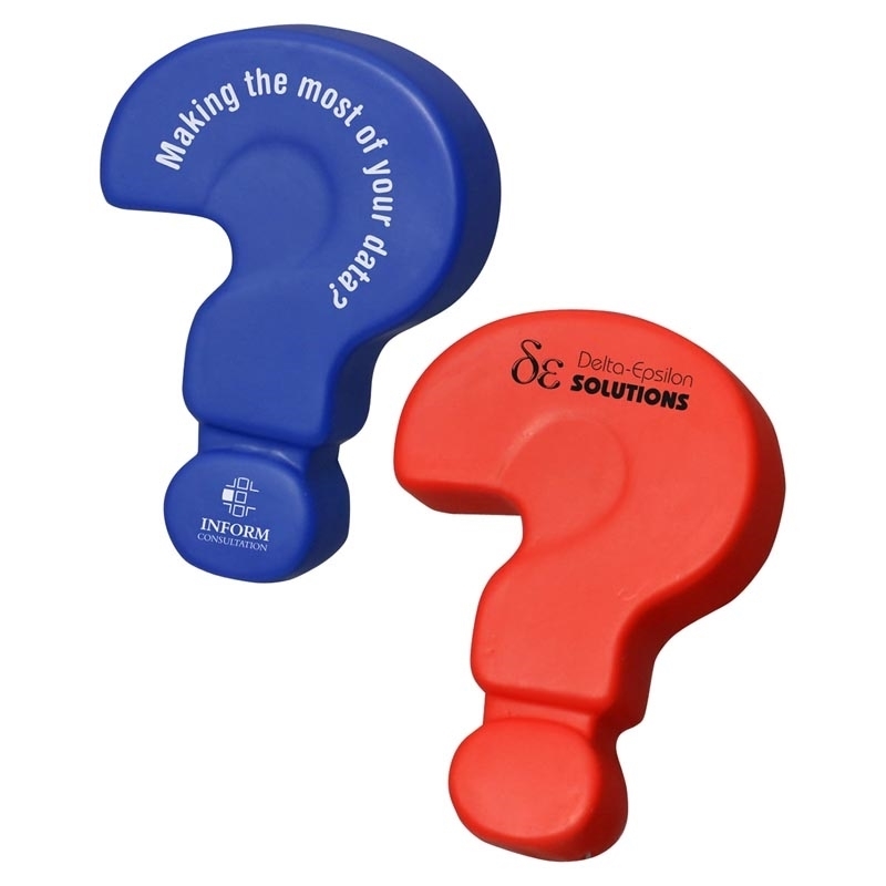 Custom Printed Question Mark Stress Ball | WithLogos