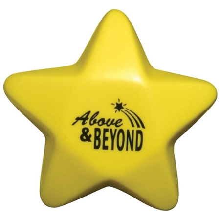 Customized Star Stress Ball with Printed Logo | WithLogos