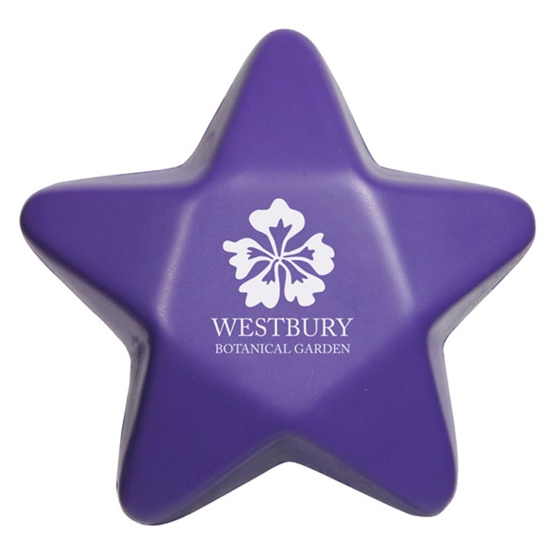 Customized Star Stress Ball with Printed Logo | WithLogos