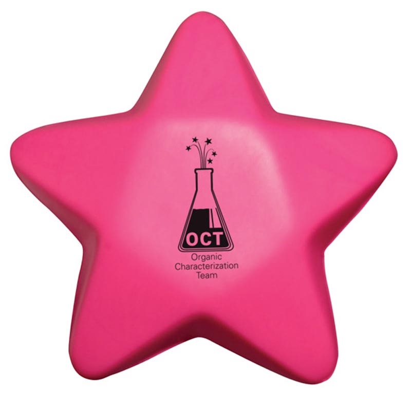 Customized Star Stress Ball with Printed Logo | WithLogos