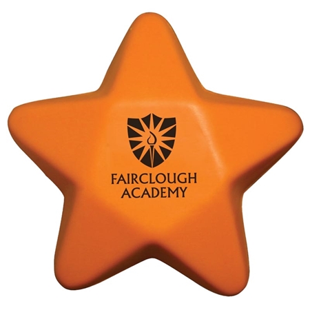 Customized Star Stress Ball with Printed Logo | WithLogos