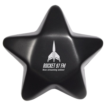 Customized Star Stress Ball with Printed Logo | WithLogos