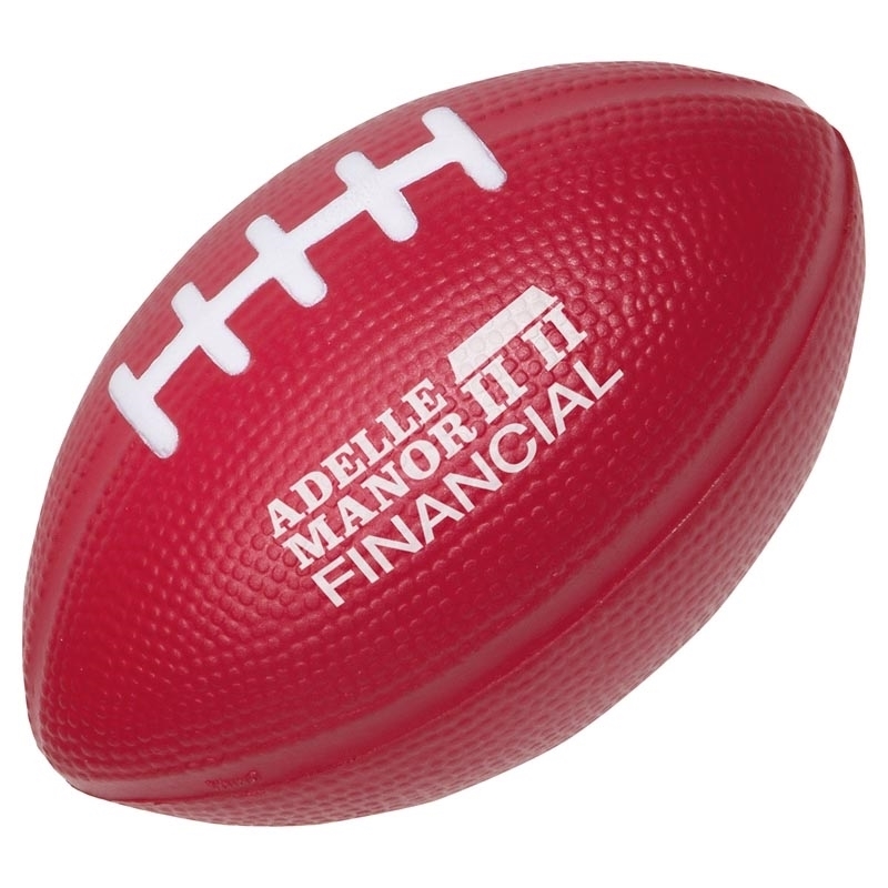 Custom Printed Medium Football Stress Ball | WithLogos