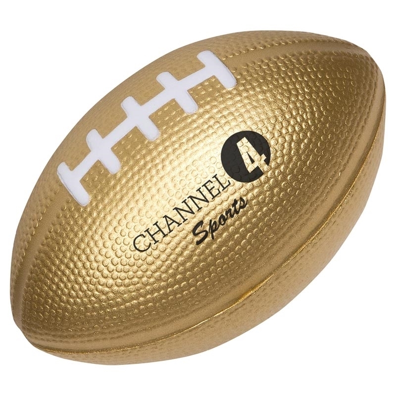 Custom Printed Medium Football Stress Ball | WithLogos