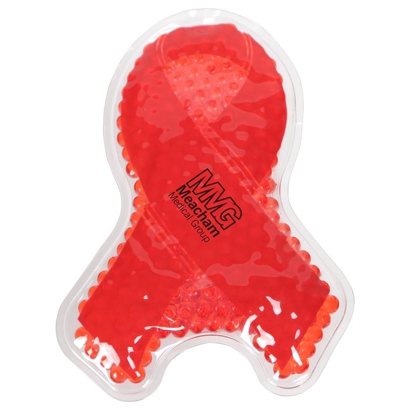 Custom Printed Awareness Ribbon Hot/Cold Pack | WithLogos