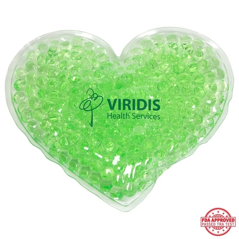 Personalized Large Heart Gel Hot/Cold Pack | WithLogos