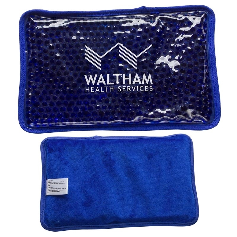 Custom Printed Plush Hot/Cold Pack - Personalized Therapy Packs | WithLogos
