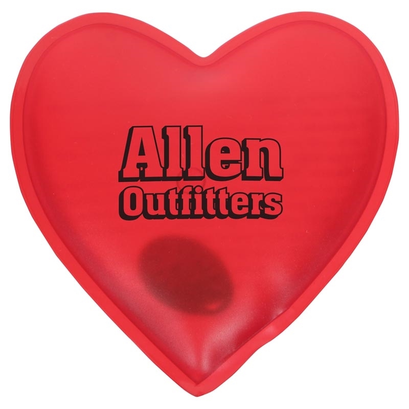 Promotional Heart Reusable Magic Hand Warmer | WithLogos