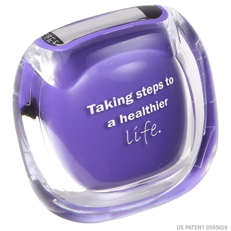 Personalized Clearview Pedometer | WithLogos