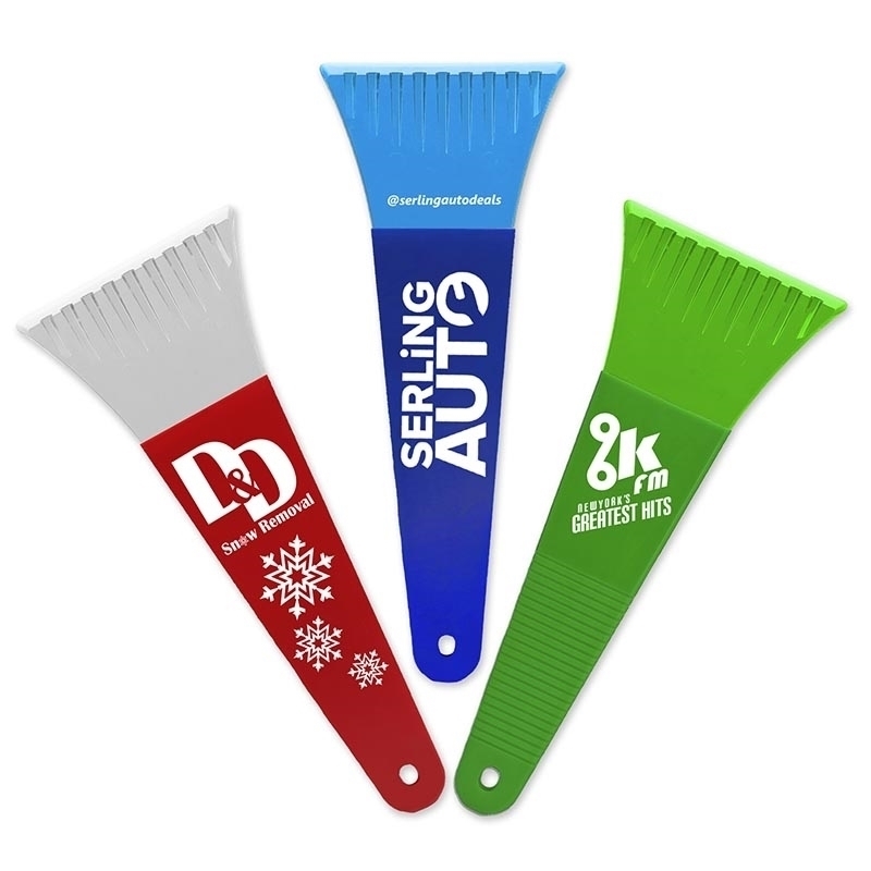 Custom Ice Scraper - Customized 10" Polar Ice Scraper | WithLogos
