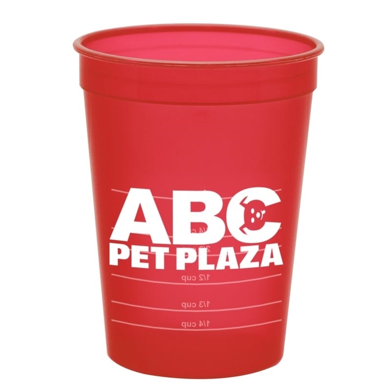 Customized 16 oz Pet Food Cup with Measures | WithLogos