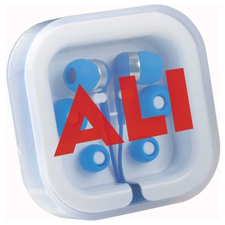 Custom Printed Color Pop Earbuds | WithLogos