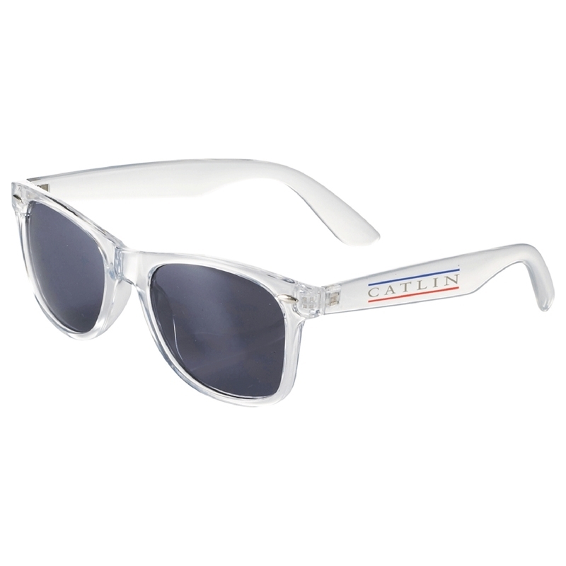 The Sun Ray Sunglasses - Crystal | WithLogos