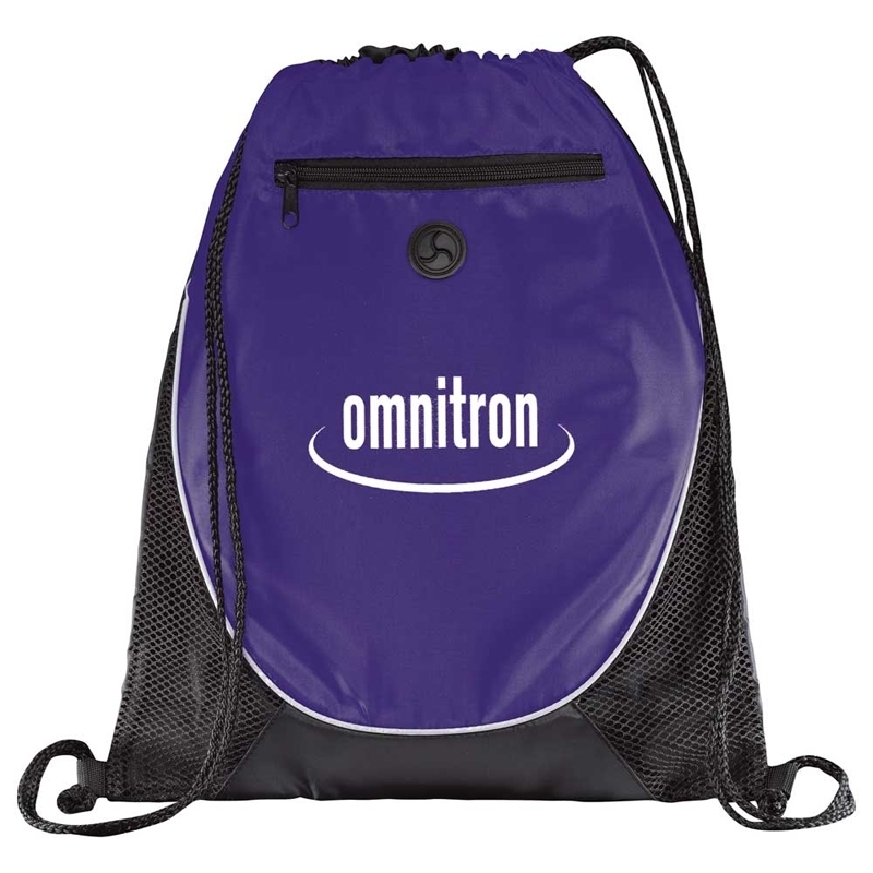 Promotional Peek Drawstring Cinch Backpack