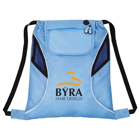 Promotional Bumblebee Deluxe Drawstring Cinch | WithLogos