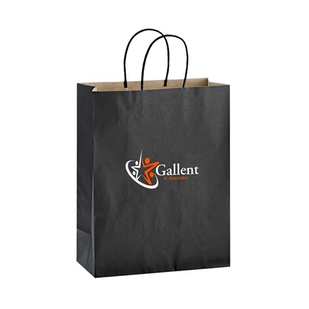 Full Color Matte Paper Bag 10x5x13 | WithLogos