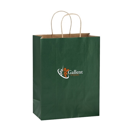 Full Color Matte Paper Bag 10x5x13 | WithLogos