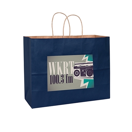 Full Color Matte Paper Bag 16x6x13 | WithLogos