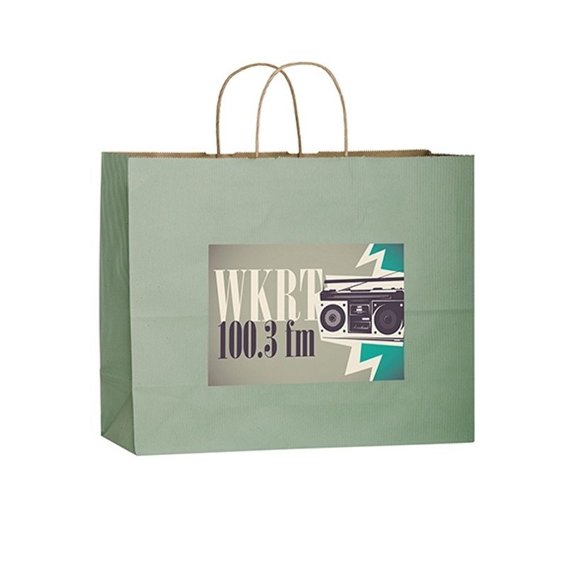 Full Color Matte Paper Bag 16x6x13