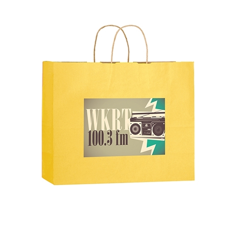 Full Color Matte Paper Bag 16x6x13 | WithLogos