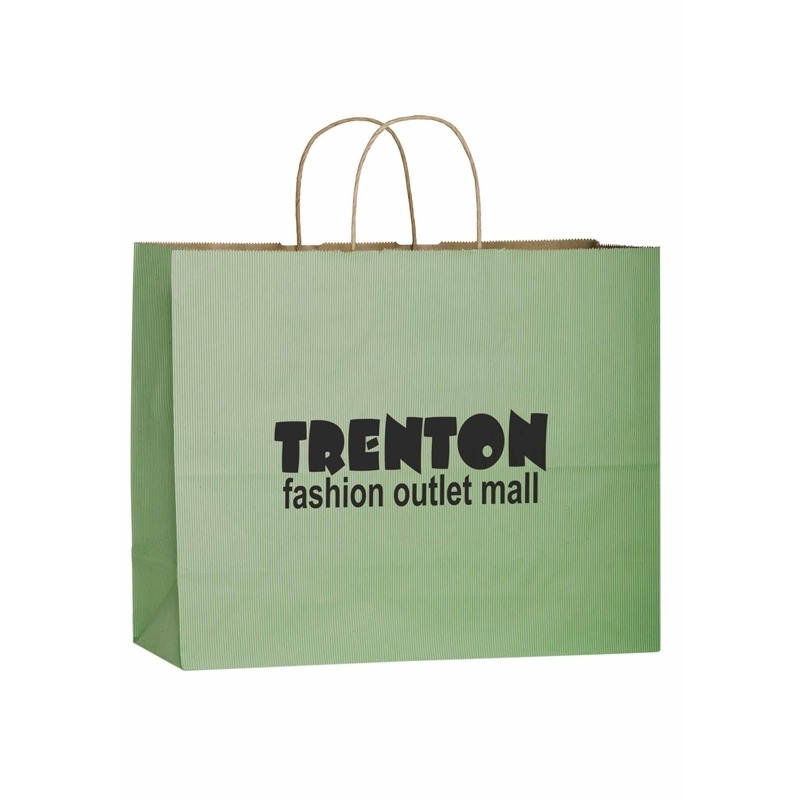 Custom Matte Paper Bag 16x6x13 - Eco-Friendly | WithLogos