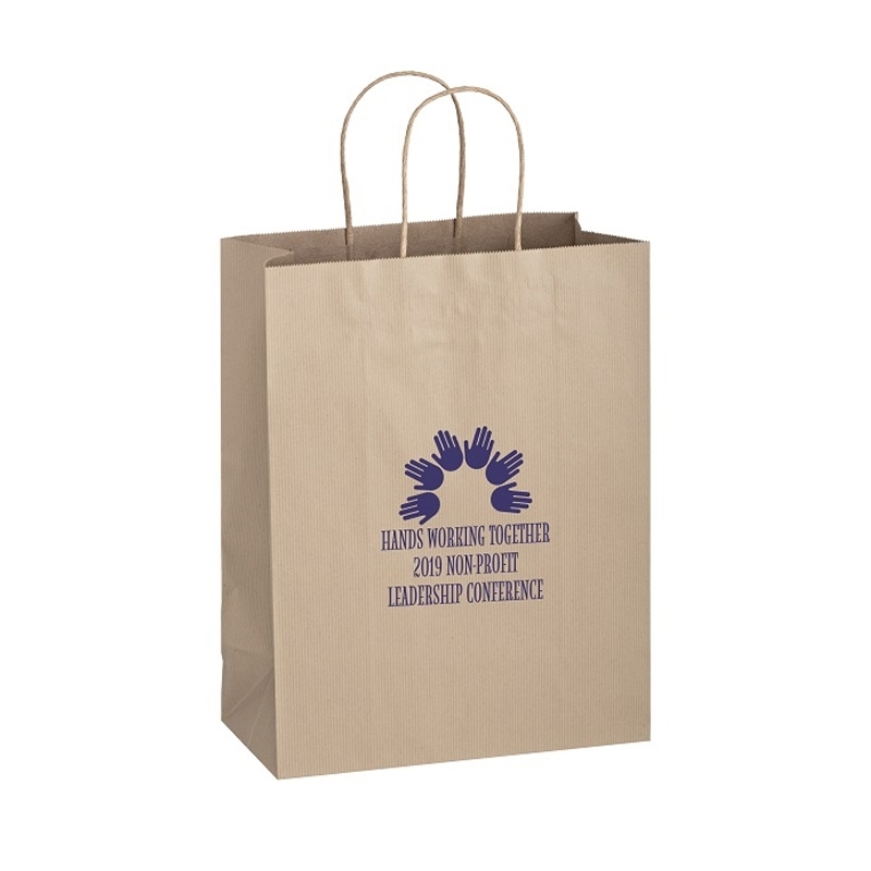 Custom Matte Paper Bag 5x3.5x8 | WithLogos