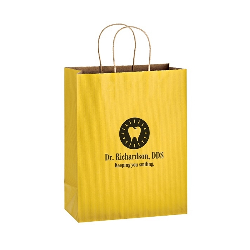Custom Matte Paper Bag 5x3.5x8 | WithLogos