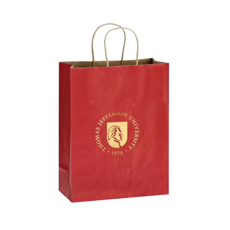 Foil Stamp Paper Bag 10x5x13 | WithLogos