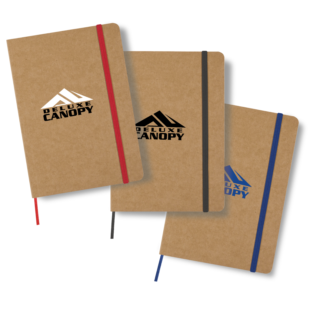 Custom Promotional Eco-Inspired Strap Notebook