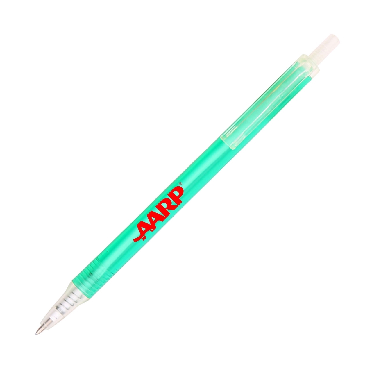 Custom Promotional Amber Frost Pen