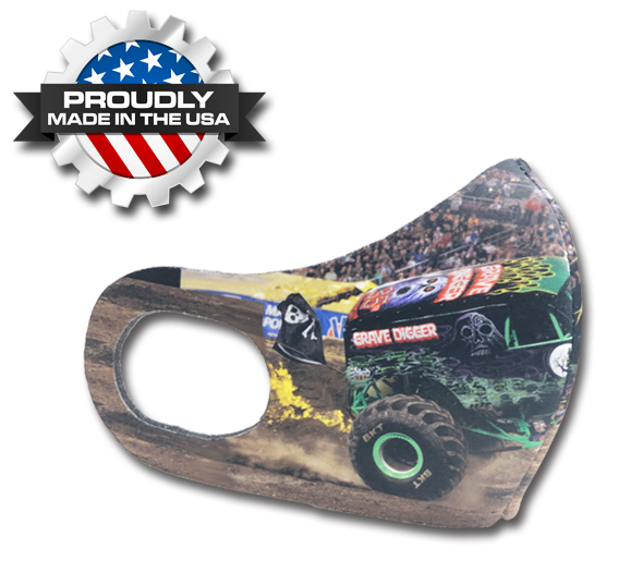 Custom Full Color Youth Face Mask