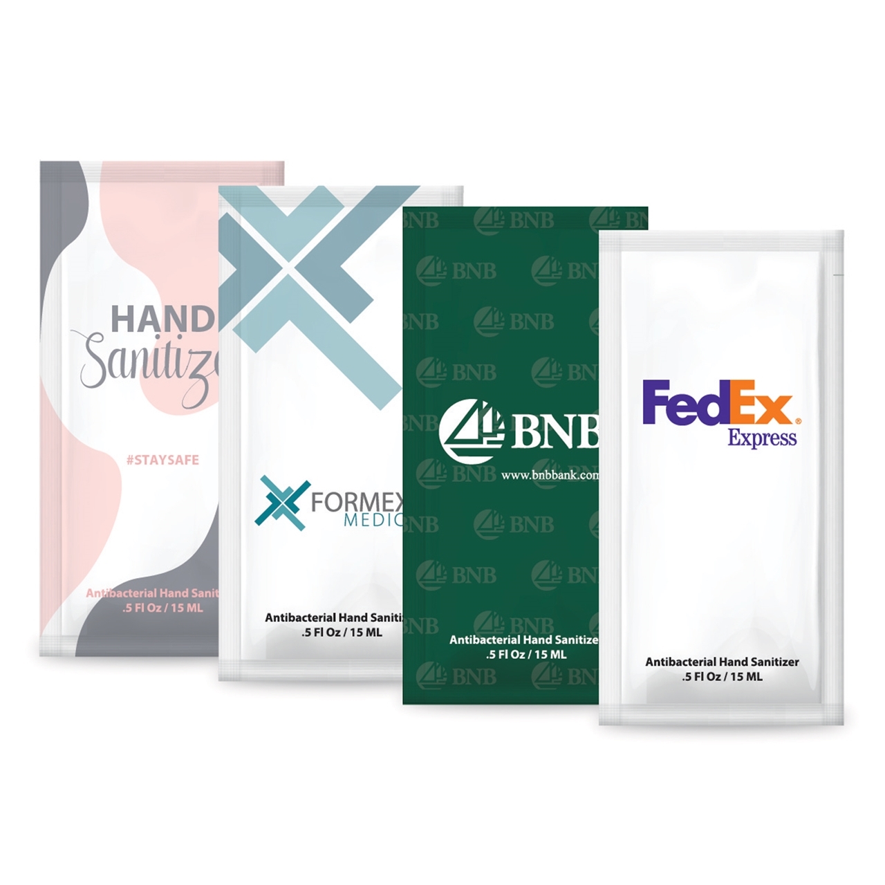 0.5 oz. Antibacterial Gel Hand Sanitizer Packet | WithLogos