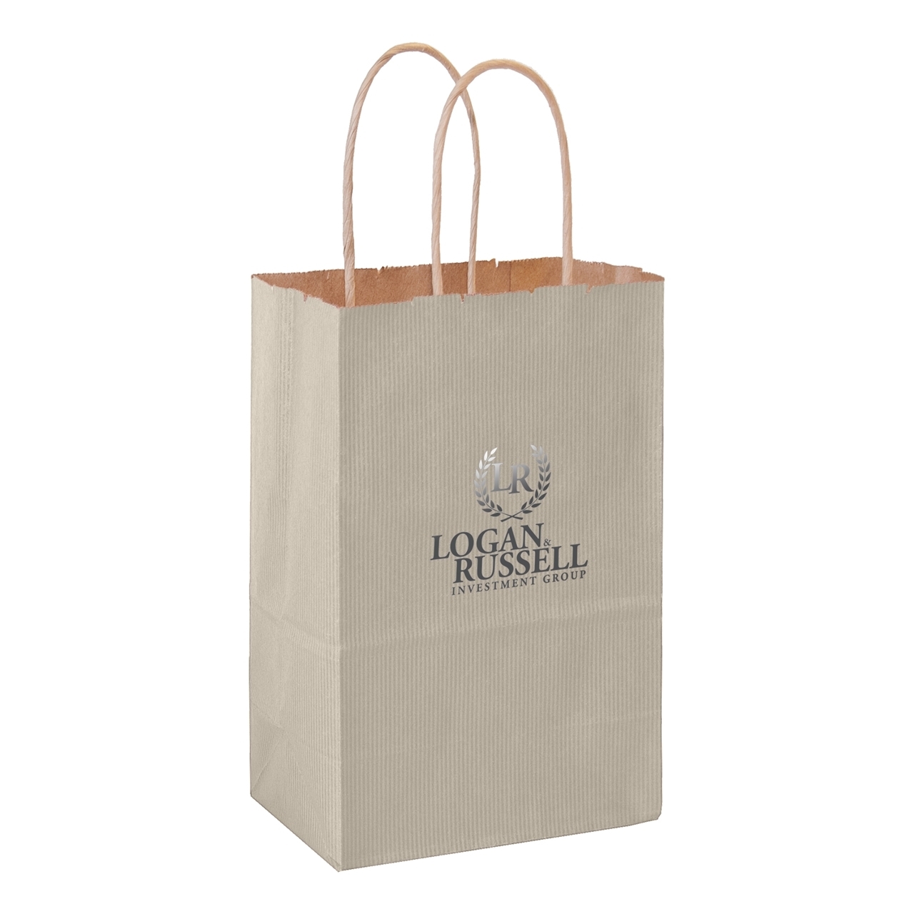 Foil Stamp Paper Bag 5x3.5x8 | WithLogos