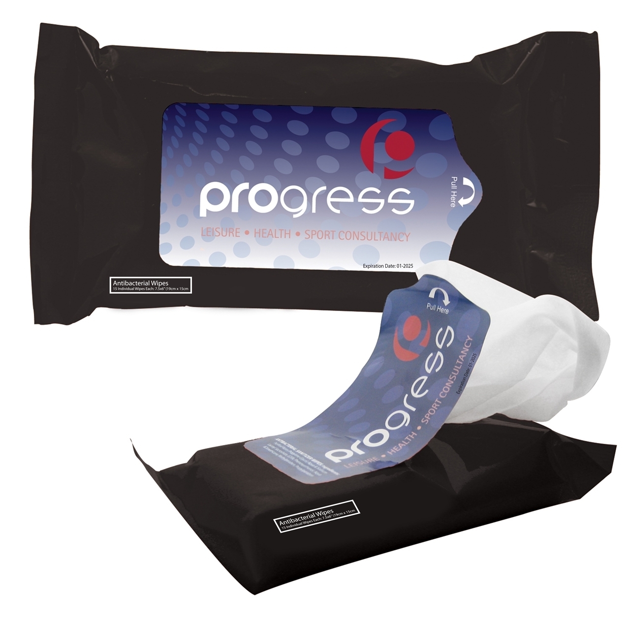 Custom Printed Tek-wipes in a pouch | WithLogos