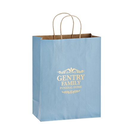 Foil Stamp Paper Bag 10x5x13 | WithLogos