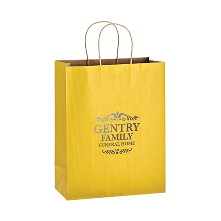 Foil Stamp Paper Bag 10x5x13 | WithLogos