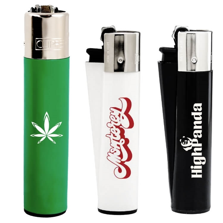 Custom Printed Clipper Lighters | WithLogos